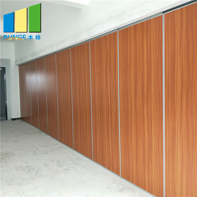 Movable Soundproof Office Partition Walls With Aluminum Sliding Tracks ...
